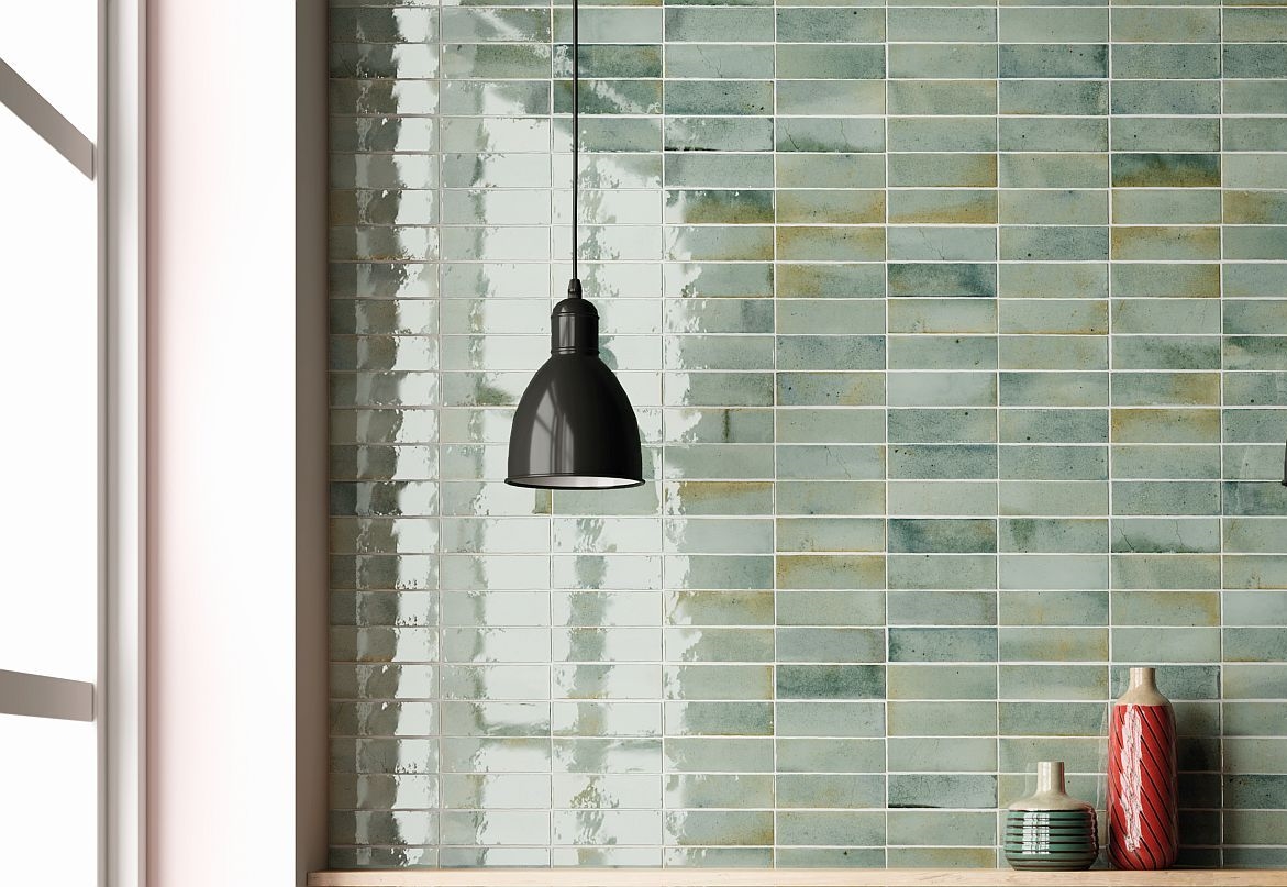 Obklad EQUIPE Hanoi Zelená AD125 | tilendo.cz | Lidé, dlažby, obklady.